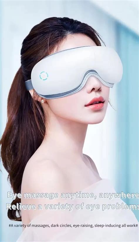 High Frequency Vibrating Eye Massager With Heat Compression Electric