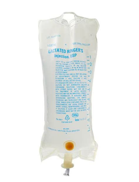 Lactated Ringers With Iv Set And Needles