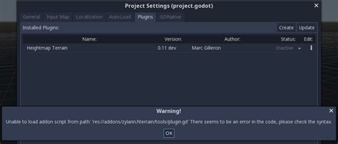 Collider Not Working With Mapscale 1 On Godot 31 Beta3 · Issue 70 · Zylanngodotheightmap
