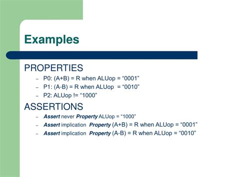 Ppt Assertion Based Testing Powerpoint Presentation Free Download