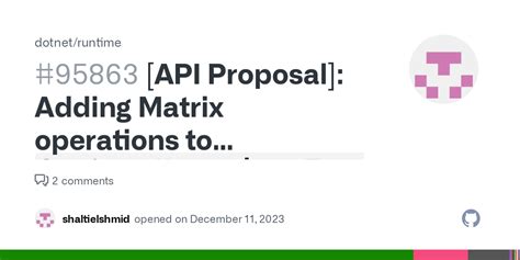 [api proposal] adding matrix operations to `system numerics tensors
