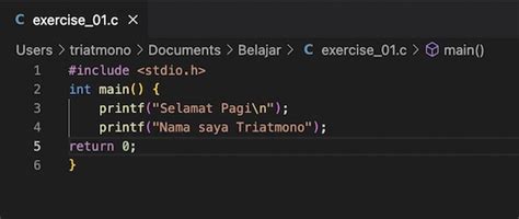 Dasar Dasar Programming Mulai Pemrograman Bahasa C 3 ‹ Rudi Triatmono Personal Blog