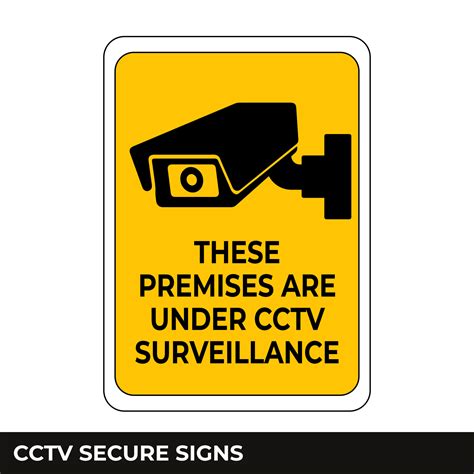 Free Video Surveillance Sign Template At Indiana Margarot Blog