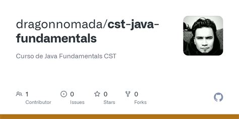 Github Dragonnomadacst Java Fundamentals Curso De Java Fundamentals Cst