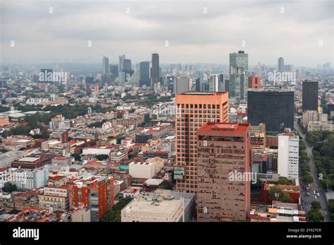 Mexico City Mexico September 24 2024 The Skyline Of Mexico City