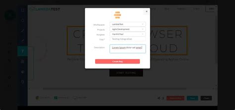 hive integration lambdatest