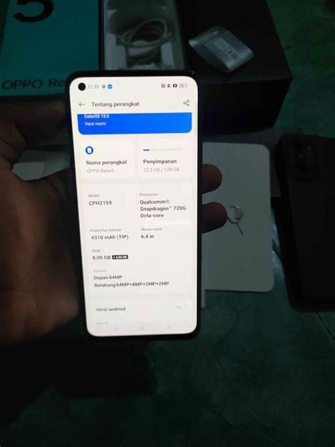 Hp Oppo Reno Ram Gb Nfc Bekas Fullset Di Jakarta Timur Tribun Jualbeli