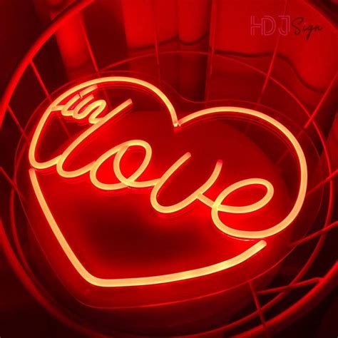 Hdjsign In Love Wedding Neon Sign