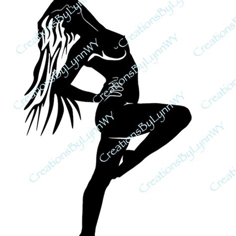 Naked Women Silhouette Etsy
