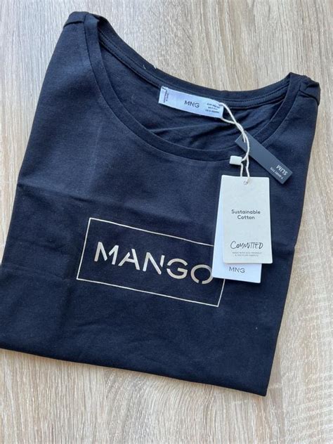 Женская футболка Mango оригинал — цена 400 грн в каталоге Футболки Купить женские вещи по