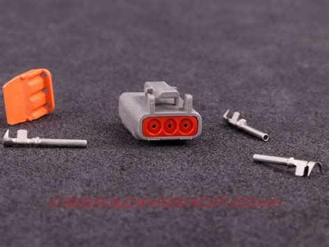 Cbs Racing Shop Connector 3 Way Socket Housing Dtm Maxxecu