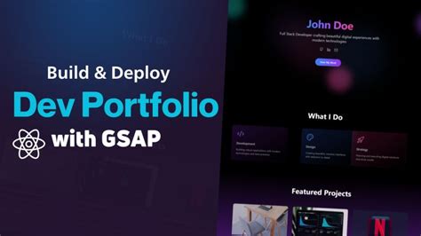 Arif Hossain On Linkedin Webdevelopment Reactjs Tailwindcss Gsap Portfoliodesign