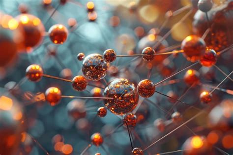 Premium AI Image Summary Key Concepts Of Atom And Molecule Abstraction