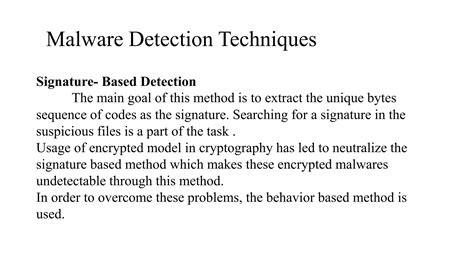 Malware Detection Using Data Mining Techniques Pptx