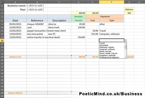 Free Simple Bookkeeping Excel Spreadsheet Poetic Mind Free Simple Bookkeeping Excel Spreadsheet Poetic Mind