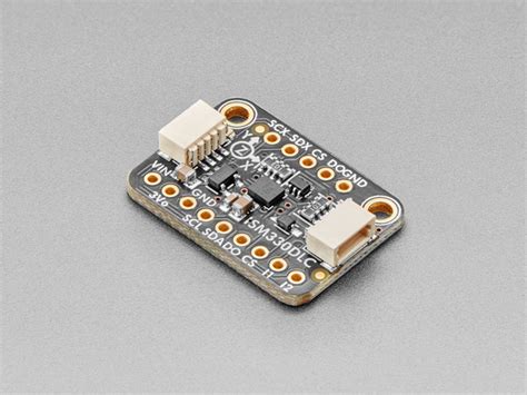 Adafruit Ism330dhcx 6 Dof Imu Accelerometer And Gyroscope [stemma Qt Qwiic] Id 4502