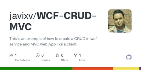 Github Javixvwcf Crud Mvc This´s An Example Of How To Create A Crud In Wcf Service And Mvc