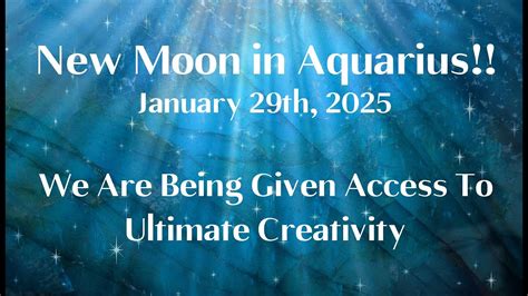 🦋⭐ New Moon In Aquarius Lightworkers You Are Dynamically Creating
