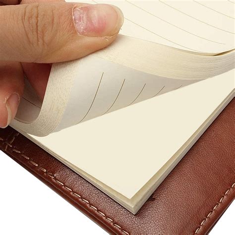 Password Notebook Portable Practical Leather Lock Diary Stickers