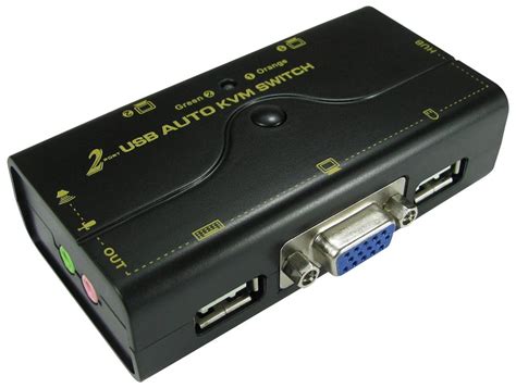 Port USB VGA KVM Switch Pro Signal CPC