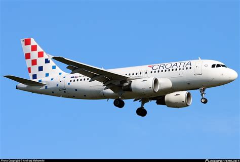 9a Ctn Croatia Airlines Airbus A319 112 Photo By Andrzej Makowski Id