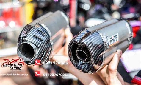 Tổng Hợp Pô Xe Độ Chất Lượng Thịnh Hành Nhất Decal Bình Dương