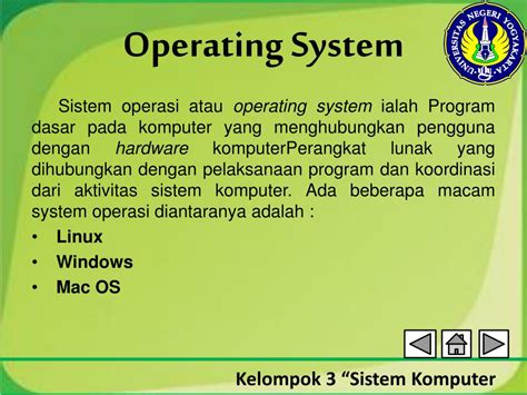 PPT Sistem PowerPoint Presentation Free Download ID 2930916