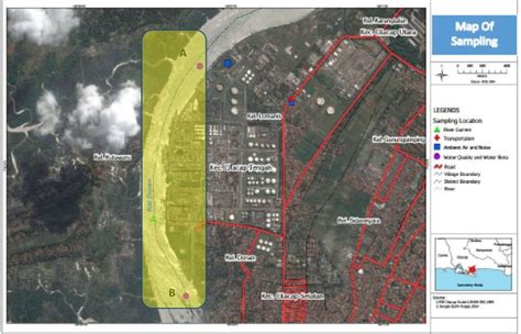 Water Sampling Point Plankton And Benthos Sampling A Donan River