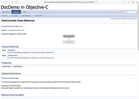 Documenting Your Objective C And Swift Code In Xcode With Headerdoc And