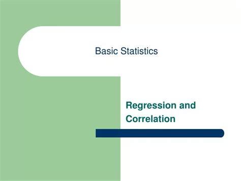 PPT Basic Statistics PowerPoint Presentation Free Download ID 3775475