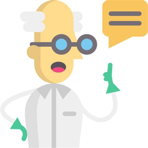 scientist thinking clipart