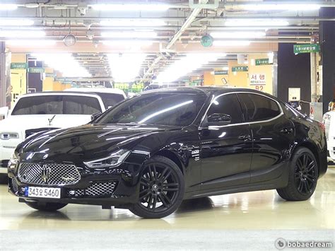 2022 마세라티 기블리 20 Gt 프라그먼트 스페셜 에디션 중고차 보배드림 사이버매장