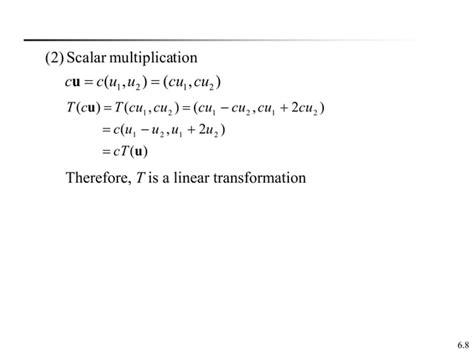 Linear Transformations And Matrices Pdf