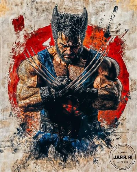 Wolverine James Logan Howlett X Men Super Héroe Arte De Cómics Superhéroes