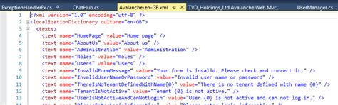 Can Not Find Mainmenu In Localization Source Abp 6560 Support Center Aspnet Zero Support