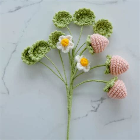 Crochet Strawberry Hookok