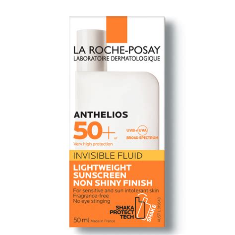 La Roche Posay Lightweight Anthelios Invisible Fluid Facial Sunscreen