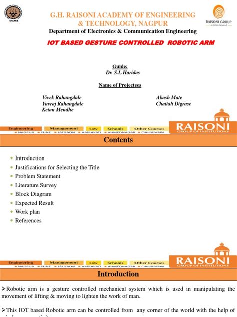 Iot Based Hand Gesture Controlled Robotic Arm Pdf Internet Of Things Electronics