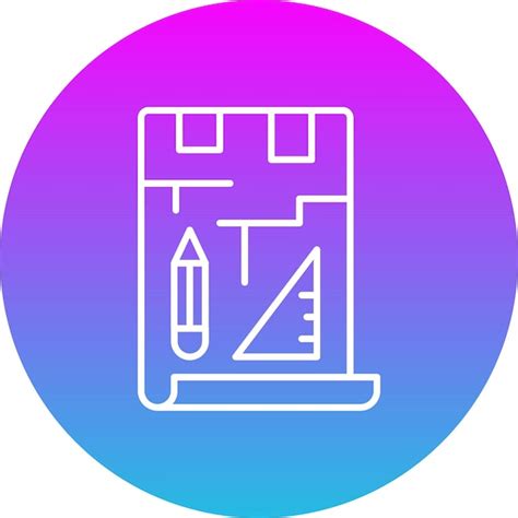 Icono Del Proyecto Vector Premium