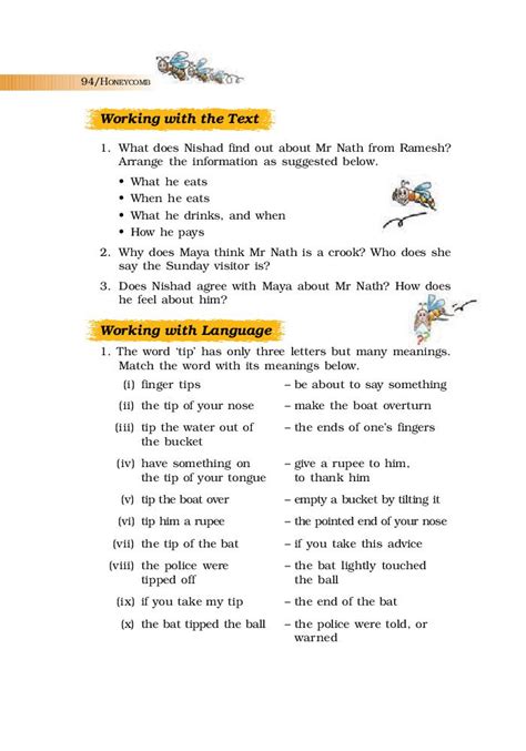 NCERT Book Class 7 English Chapter 6 Expert Detectives Mystery Of The Talking Fan PDF AglaSem