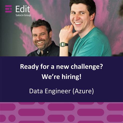 Edit On Linkedin Hiring Dataengineer Techjobs Joinourteam