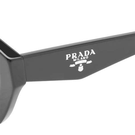 Prada Eyewear Womens Pr A02s Sunglasses In Blackdark Grey Prada