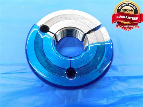 1 38 12 Unf 2a Thread Ring Gage 1375 13750 No Go Only Pd 13189