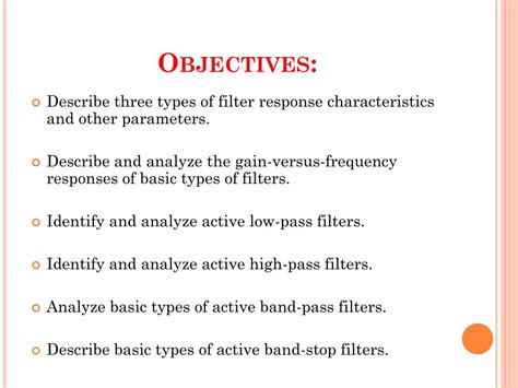 PPT CHAPTER 4 ACTIVE FILTERS PowerPoint Presentation Free Download ID 1884867