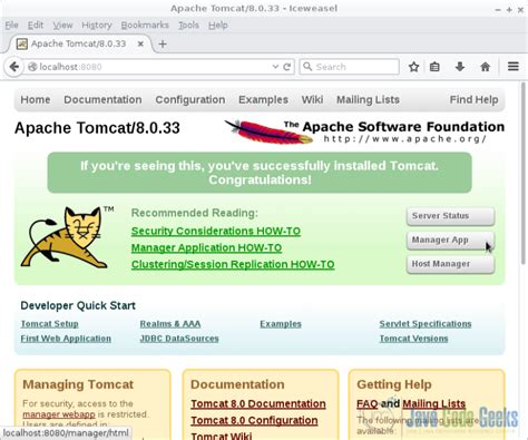 Apache Tomcat Reverse Proxy Configuration Tutorial Java Code Geeks