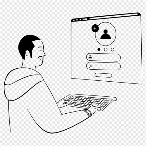 Create Account Illustration Png Pngwing