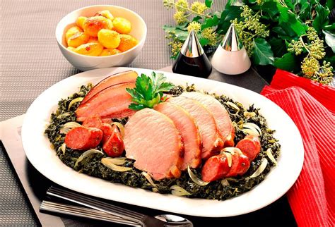 Grünkohl Mit Kasseler Und Schweinebacke Rezept Lecker