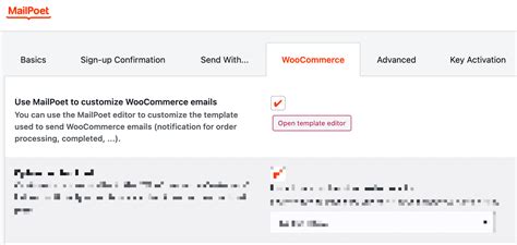 Setting A Template With Woocommerce Emails Customizer Mailpoet Knowledge Base