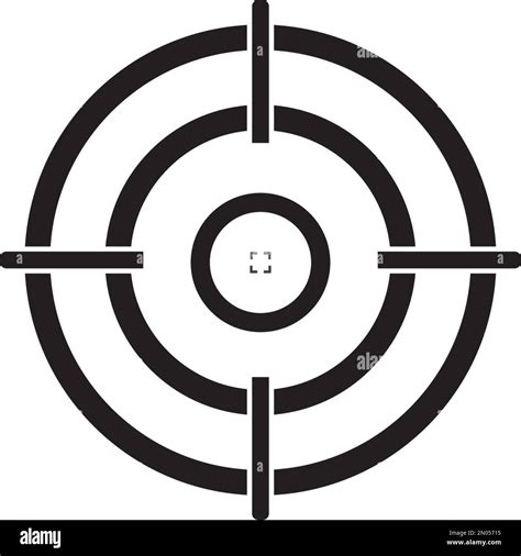 Target Icon Symbol Vector Design Background Stock Vector Image And Art Alamy