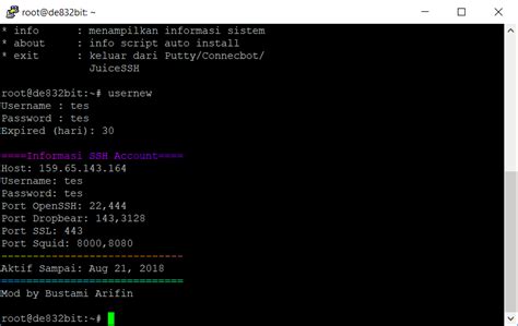 Script Auto Install Ssh Untuk Vps Debian 8 32 Bit Dan 64 Bit